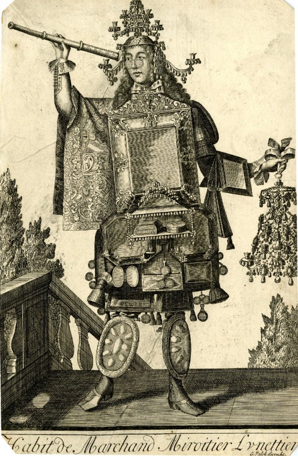 Les costumes grotesques et métiers de Nicolas de Larmessin – La boite verte