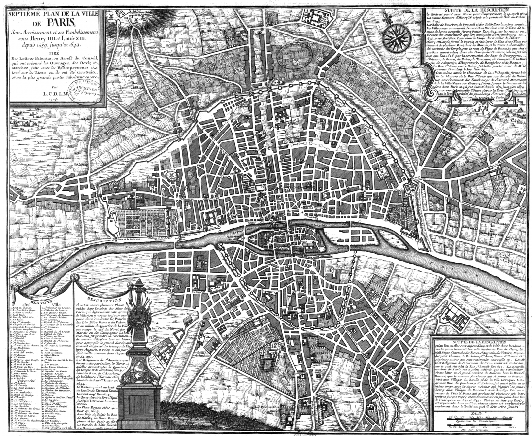 History of the maps of Paris – La boite verte