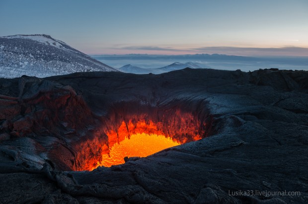 Éruption d’un volcan russe – La boite verte