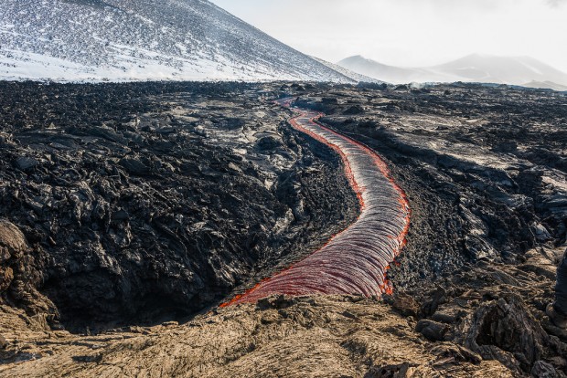 Éruption d’un volcan russe – La boite verte