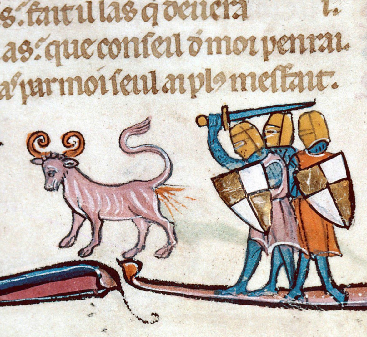 bonnacon-animal-mytique-moyenage-bo – La boite verte